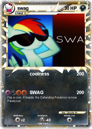 Pokémon swag 369 369 - coolness - My Pokemon Card