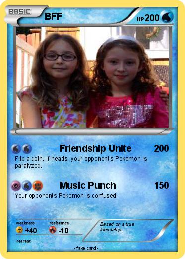 Pokémon BFF 57 57 - Friendship Unite - My Pokemon Card