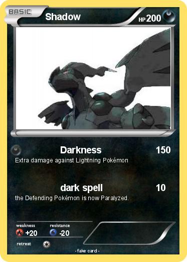Pokémon Shadow 12475 12475 - Darkness - My Pokemon Card