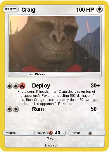 Pokémon Craig 134 134 - Deploy - My Pokemon Card