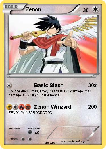 Pokémon Zenon 9 9 - Basic Slash - My Pokemon Card