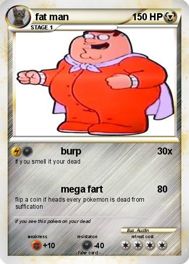 Pokémon fat man 39 39 - burp - My Pokemon Card