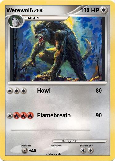 Pokémon Werewolf 339 339 - Howl - My Pokemon Card