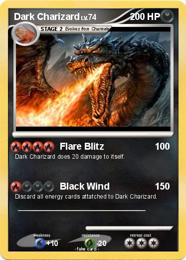Pokémon Dark Charizard 400 400 - Flare Blitz - My Pokemon Card
