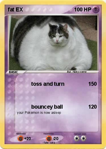 Pokémon fat EX - toss and turn - My Pokemon Card