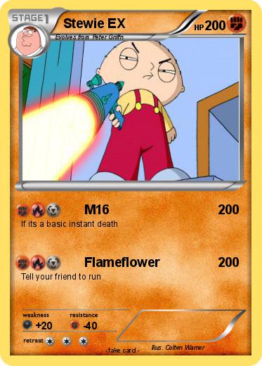 Pokémon Stewie EX 10 10 - M16 - My Pokemon Card