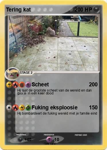 Pokémon Tering kat - Scheet - My Pokemon Card