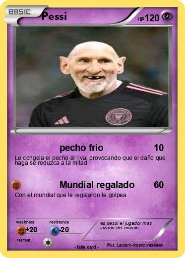 Pokémon Pessi 8 8 - pecho frio - Mi carta pokémon