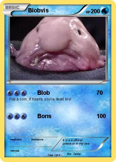 Pokémon Blobvis 15 15 - Blob - My Pokemon Card