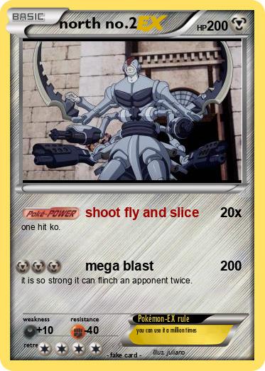 Pokémon north no 2 2 - shoot fly and slice - My Pokemon Card
