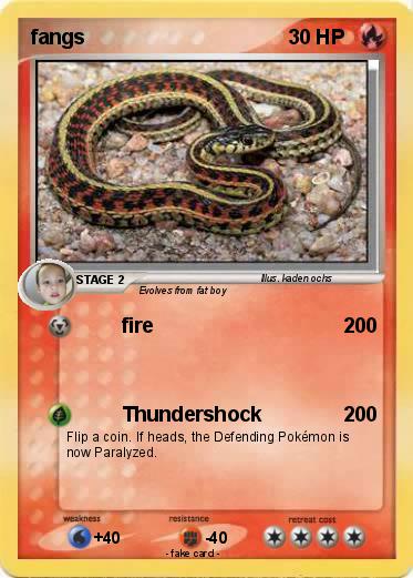 Pokémon fangs 17 17 - fire - My Pokemon Card