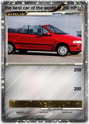 Pokémon the best car of the world 16 16 - My Pokemon Card