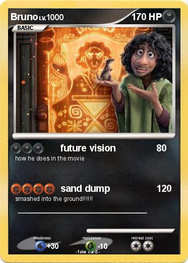 Pokémon Bruno 377 377 - future vision - My Pokemon Card