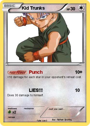 Pokémon Kid Trunks 31 31 - Punch - My Pokemon Card