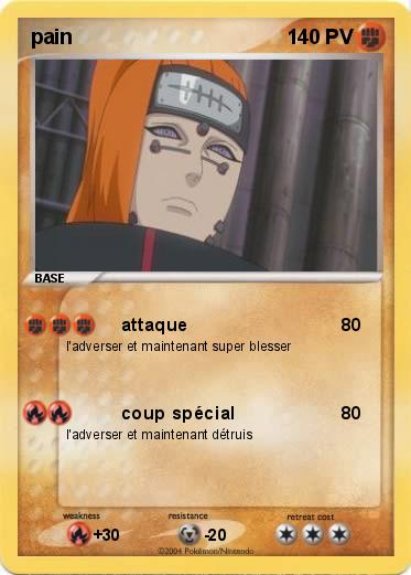 Pokémon pain 19 19 - attaque - Ma carte Pokémon