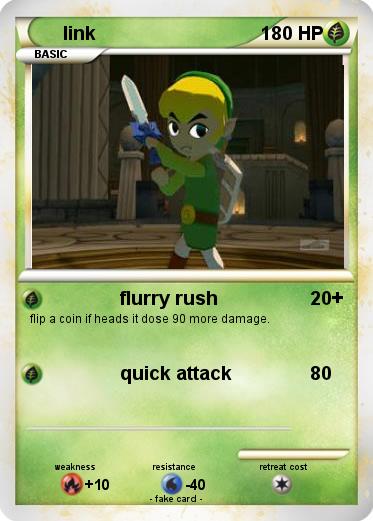 Pokémon link 4638 4638 - flurry rush - My Pokemon Card