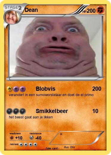 Pokémon Dean 334 334 - Blobvis - My Pokemon Card