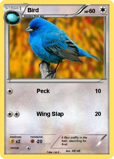 Pokémon Bird 215 215 - Peck - My Pokemon Card