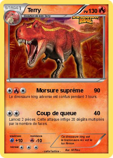 Pokémon Terry 176 176 - Morsure suprème - Ma carte Pokémon