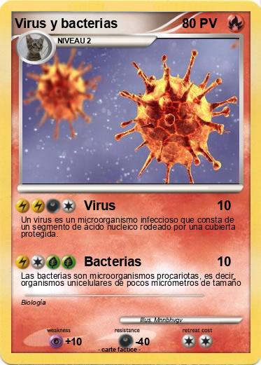 Pokémon Virus y bacterias - Virus - Ma carte Pokémon