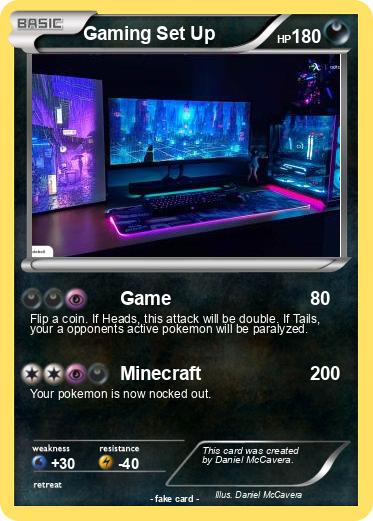Pokémon Gaming Set Up - Game - My Pokemon Card