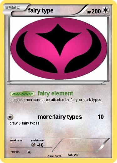 Pokémon fairy type - fairy element - My Pokemon Card