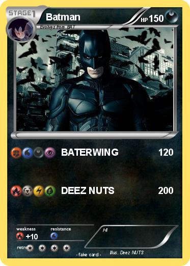 Pokémon Batman 1999 1999 - BATERWING - My Pokemon Card