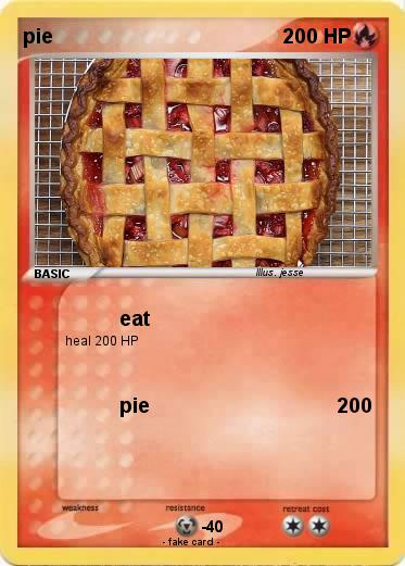 Pokémon pie 427 427 - eat - My Pokemon Card