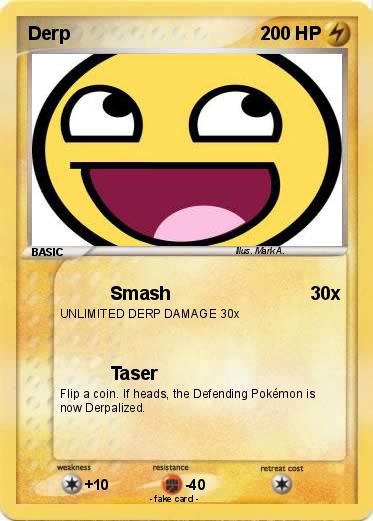 Pokémon Derp 908 908 - Smash - My Pokemon Card