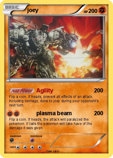 Pokémon joey 579 579 - Agility - My Pokemon Card