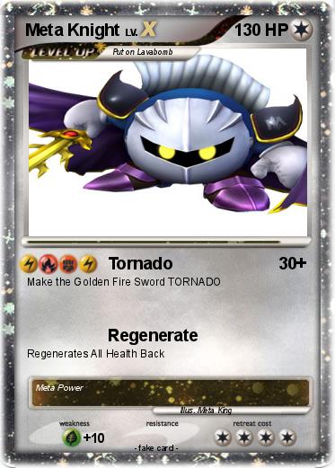 Pokémon Meta Knight 758 758 - Tornado - My Pokemon Card