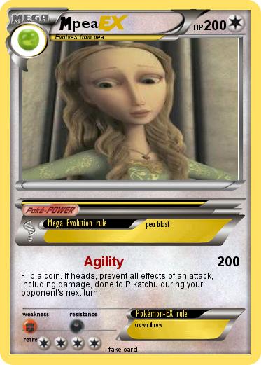 Pokémon pea 224 224 - Agility - My Pokemon Card