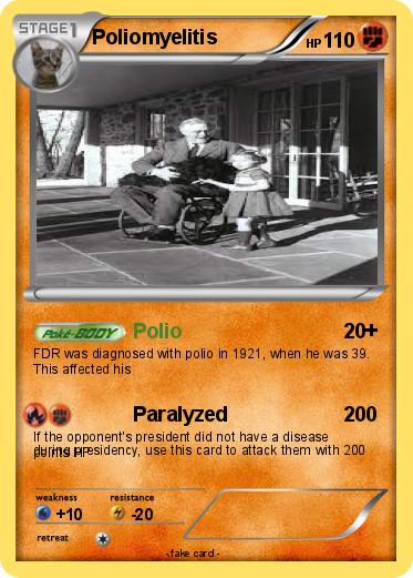 Pokémon Poliomyelitis - Polio - My Pokemon Card