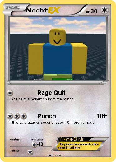 Pokémon Noob 954 954 - Rage Quit - My Pokemon Card