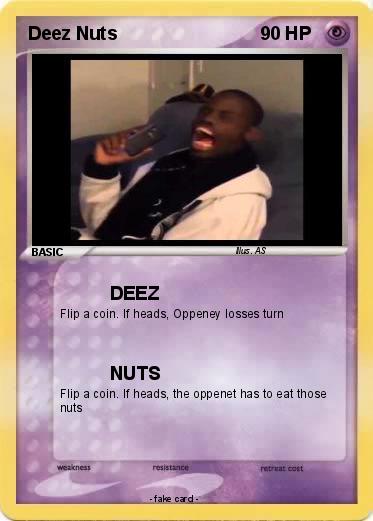 Pokémon Deez Nuts 94 94 - DEEZ - My Pokemon Card