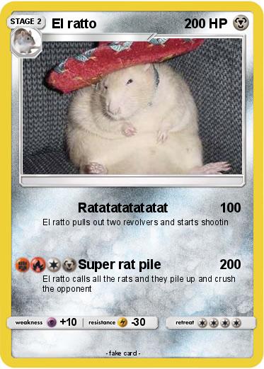 Pokémon El ratto - Ratatatatatatat - My Pokemon Card
