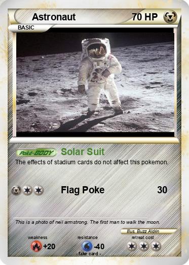 Pokémon Astronaut 57 57 - Solar Suit - My Pokemon Card