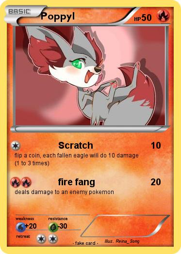 Pokémon Poppyl - Scratch - My Pokemon Card