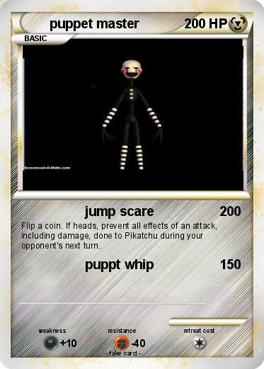 Pokémon puppet master 43 43 - jump scare - My Pokemon Card