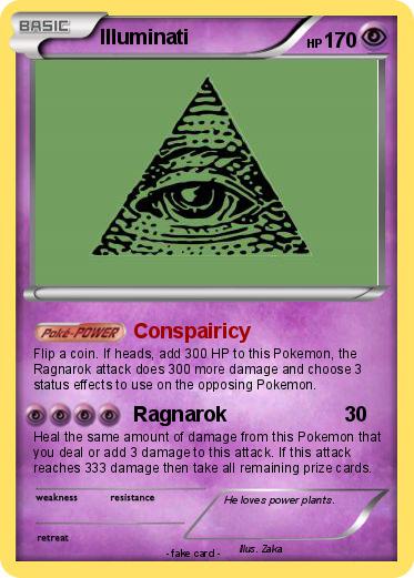Pokémon Illuminati 743 743 - Conspairicy - My Pokemon Card