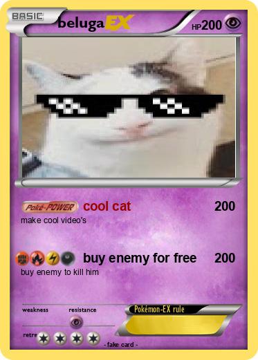 Pokémon beluga 335 335 - cool cat - My Pokemon Card