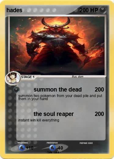 Pokémon hades 1036 1036 - summon the dead - My Pokemon Card