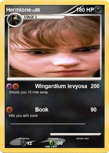 Pokémon Hermione 433 433 - Wingardium levyosa - My Pokemon Card