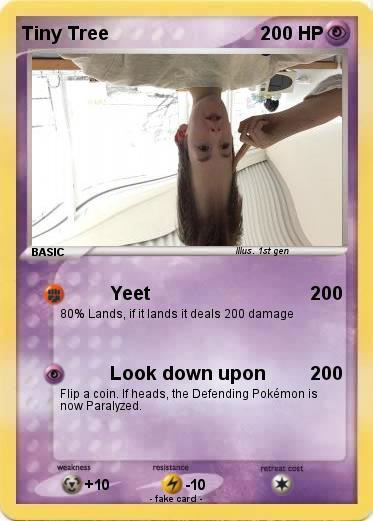 Pokémon Tiny Tree - Yeet - My Pokemon Card