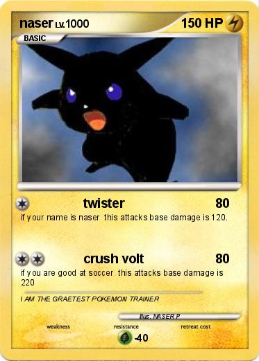 Pokémon naser - twister - My Pokemon Card