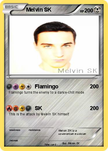Pokémon Melvin SK - Flamingo - My Pokemon Card
