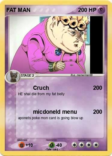 Pokémon FAT MAN 291 291 - Cruch - My Pokemon Card
