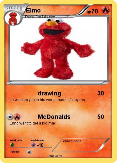 Pokémon Elmo 954 954 - drawing - My Pokemon Card
