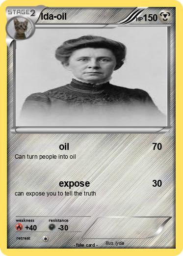 Pokémon Ida oil - oil - My Pokemon Card