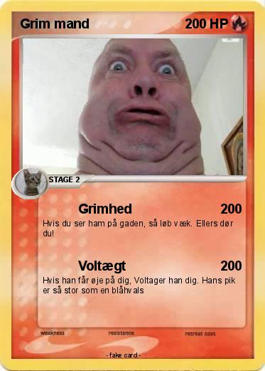 Pokémon Grim mand - Grimhed - My Pokemon Card